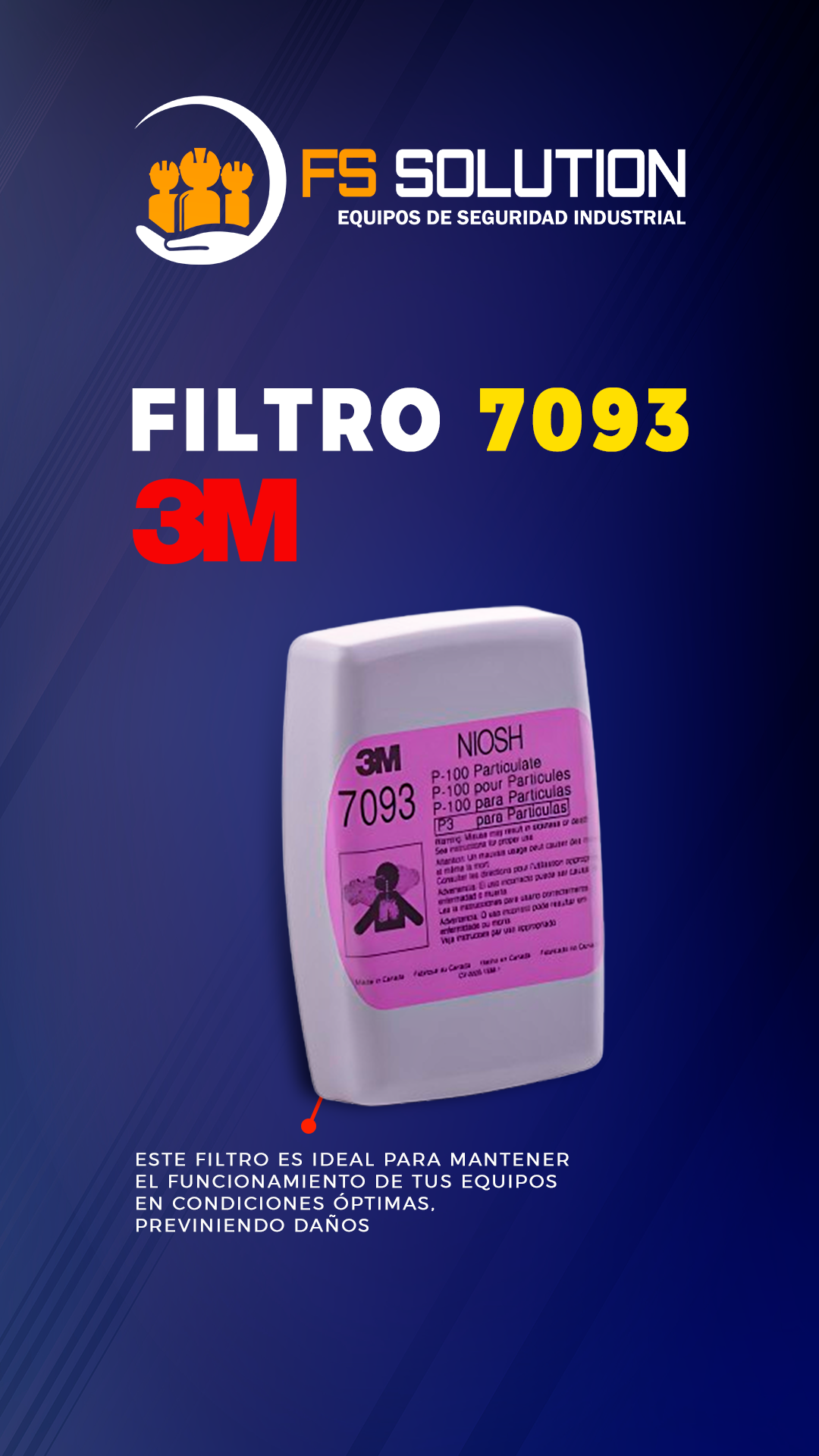 FILTRO 6003 3M - FAST STOCK SOLUTIÓN